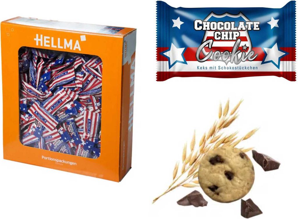 Hellma Chocolate Chip Cookie, sušenky s | Kaufland.cz