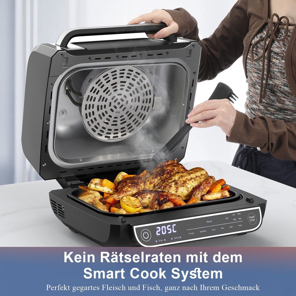 Heißluftfritteuse & Grill 2in1, 8L Airfryer, | Kaufland.de