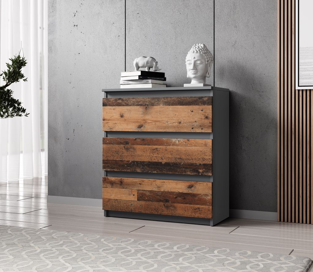 FURNIX Kommode mit 3 Schubladen 70 cm für | Kaufland.de