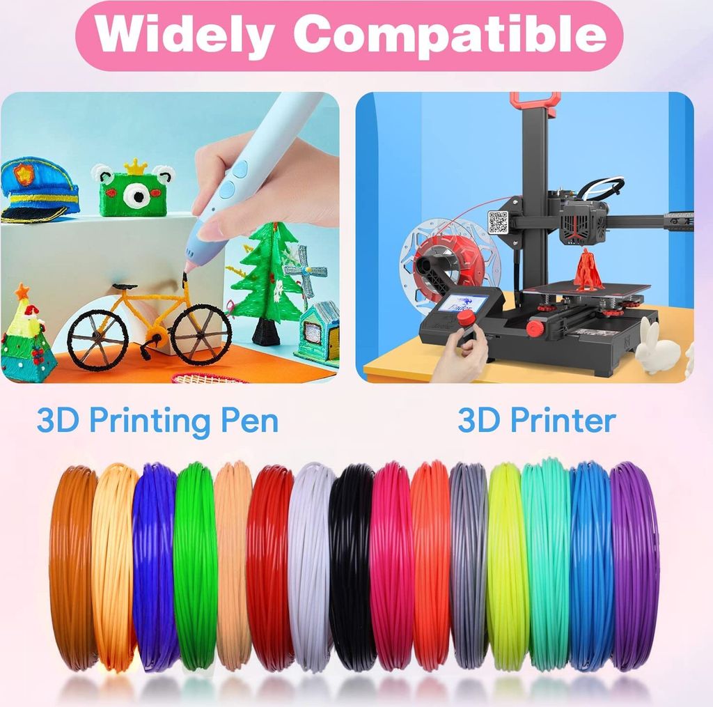 3D Drucker PLA Stift Filament 30 Farben | Kaufland.de