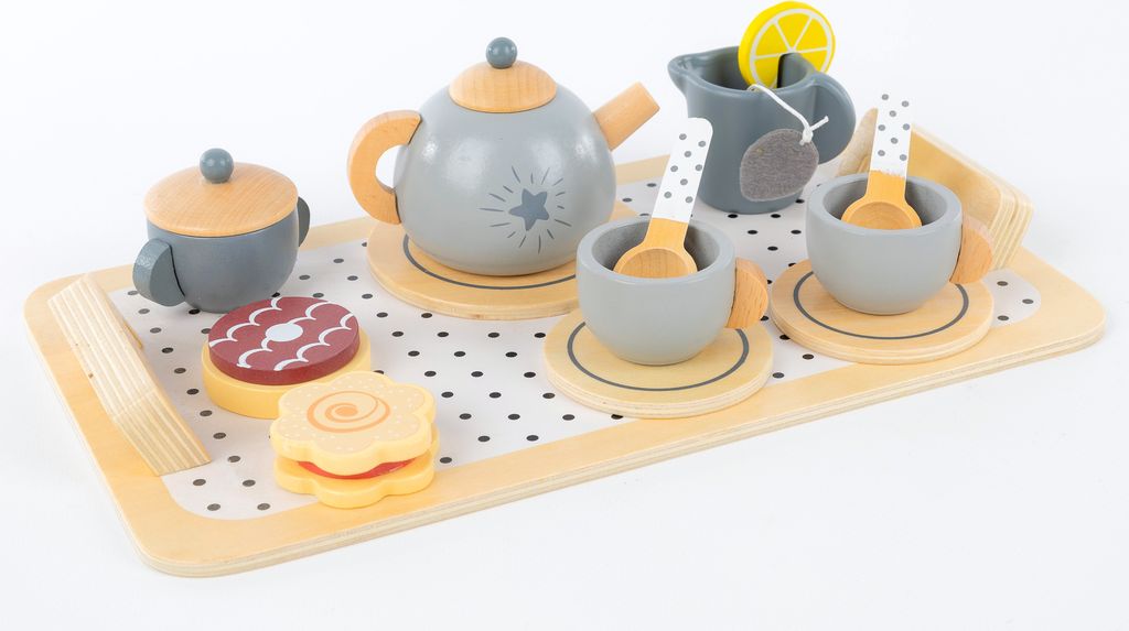 Teeservice Kinder Holz