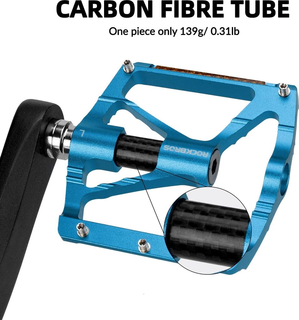 ROCKBROS Fahrradpedale, MTB Pedale, 9/16", | Kaufland.de