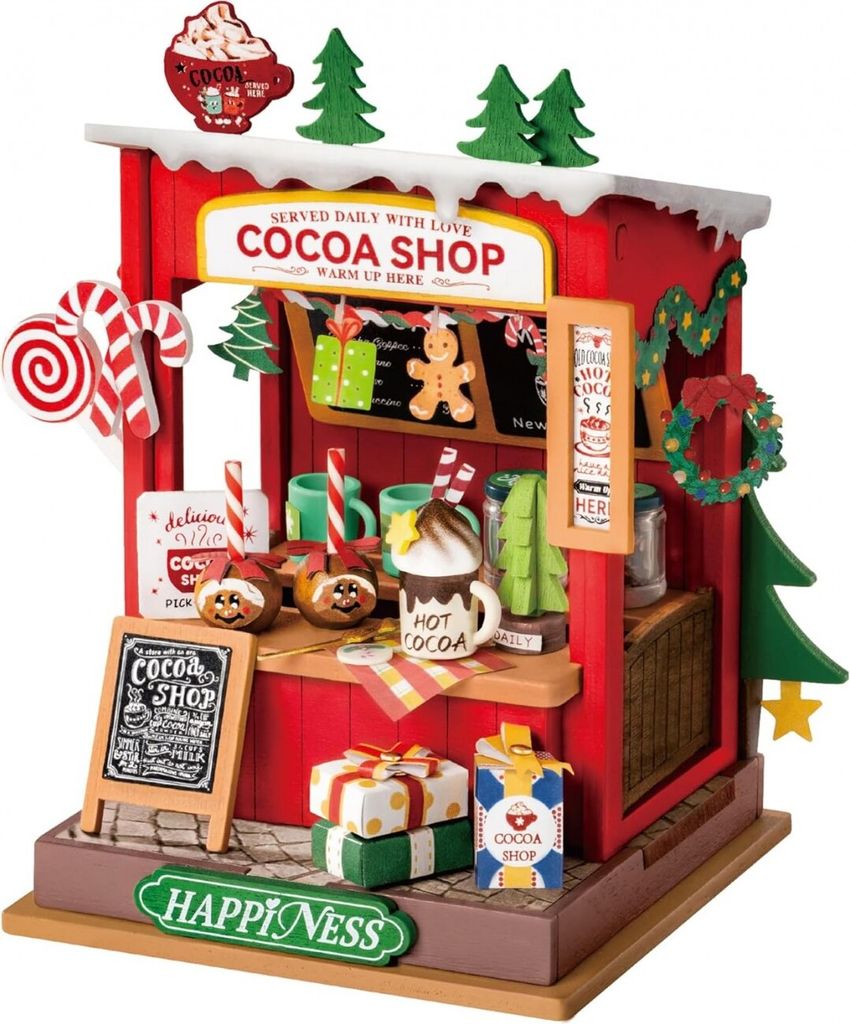 3D puzzle, Cocoa Store Minihouse, Wood, | Kaufland.sk