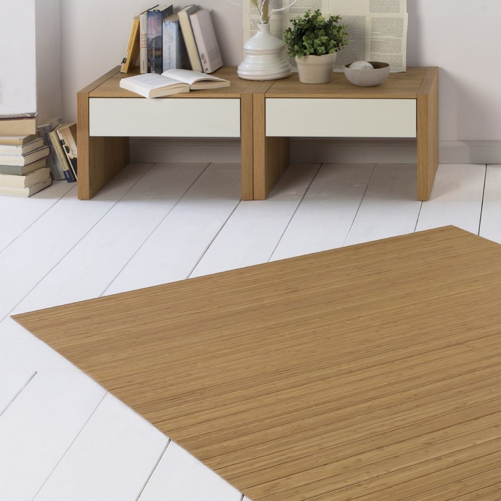 Bambusteppich SOLID gold, Maß ca. 240x340 cm, | Kaufland.de