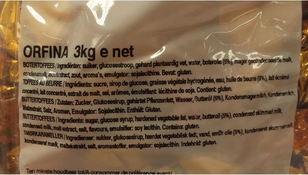 Trefin Orfina 3000g Beutel (Buttertoffee) | Kaufland.de