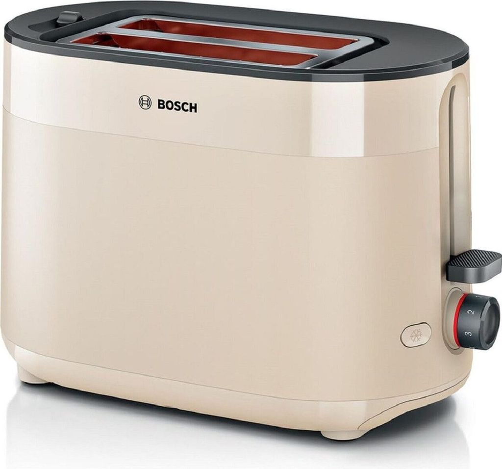 Bosch TAT2M127 MyMoment Compact Toaster, 950 W, 2 Schlitze,