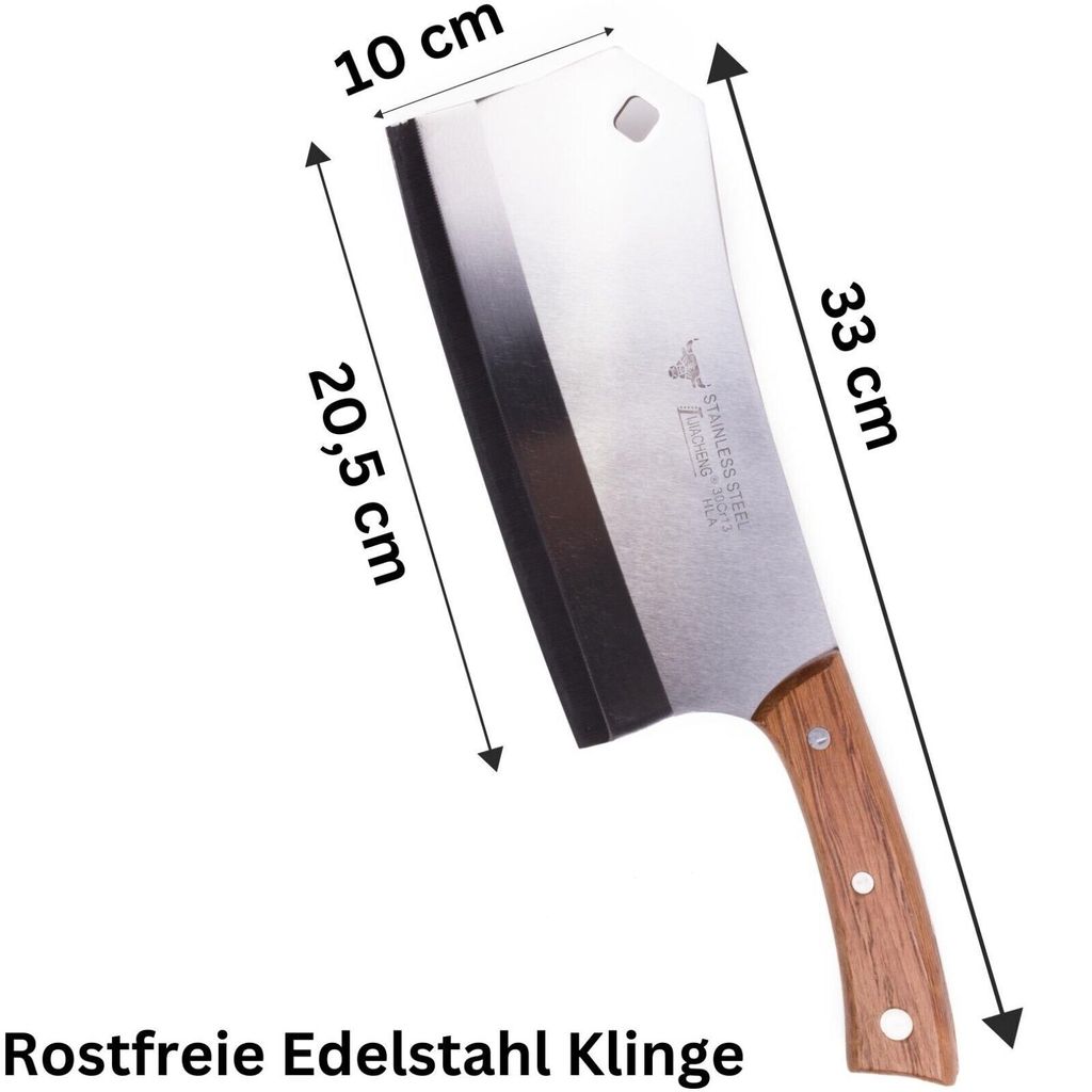Hackbeil Edelstahl Kochmesser Metzger | Kaufland.de