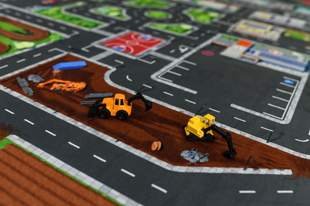 SkippiDoo Kinder Spielteppich Straßenteppich | Kaufland.de