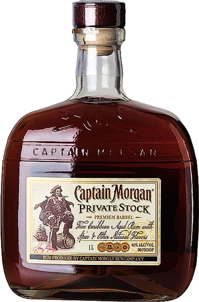 Captain Morgan Private Stock Premium Barrel 40% Vol. 1l Rum