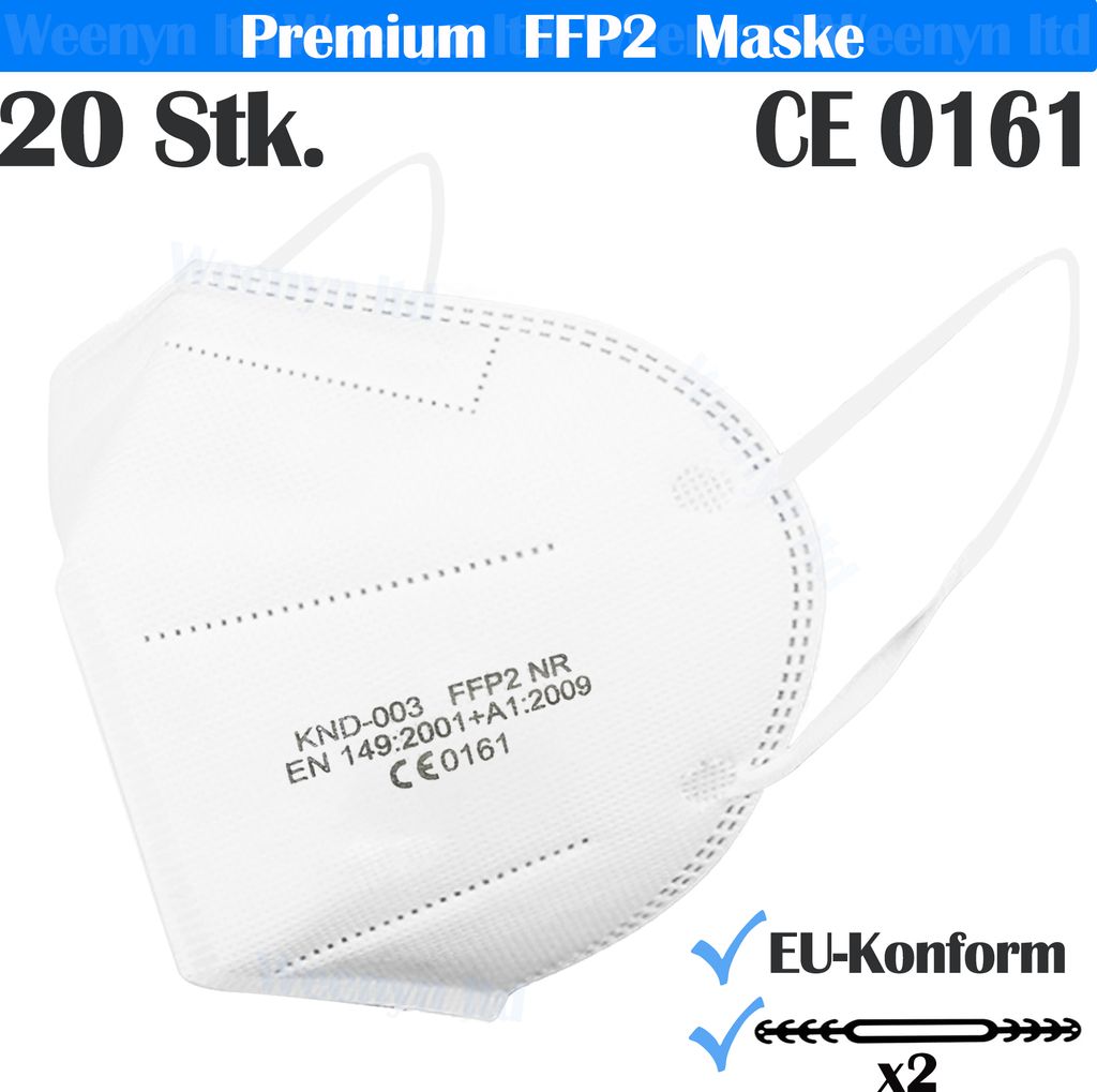 20x FFP2 Maske, 95% Filtration | Kaufland.de