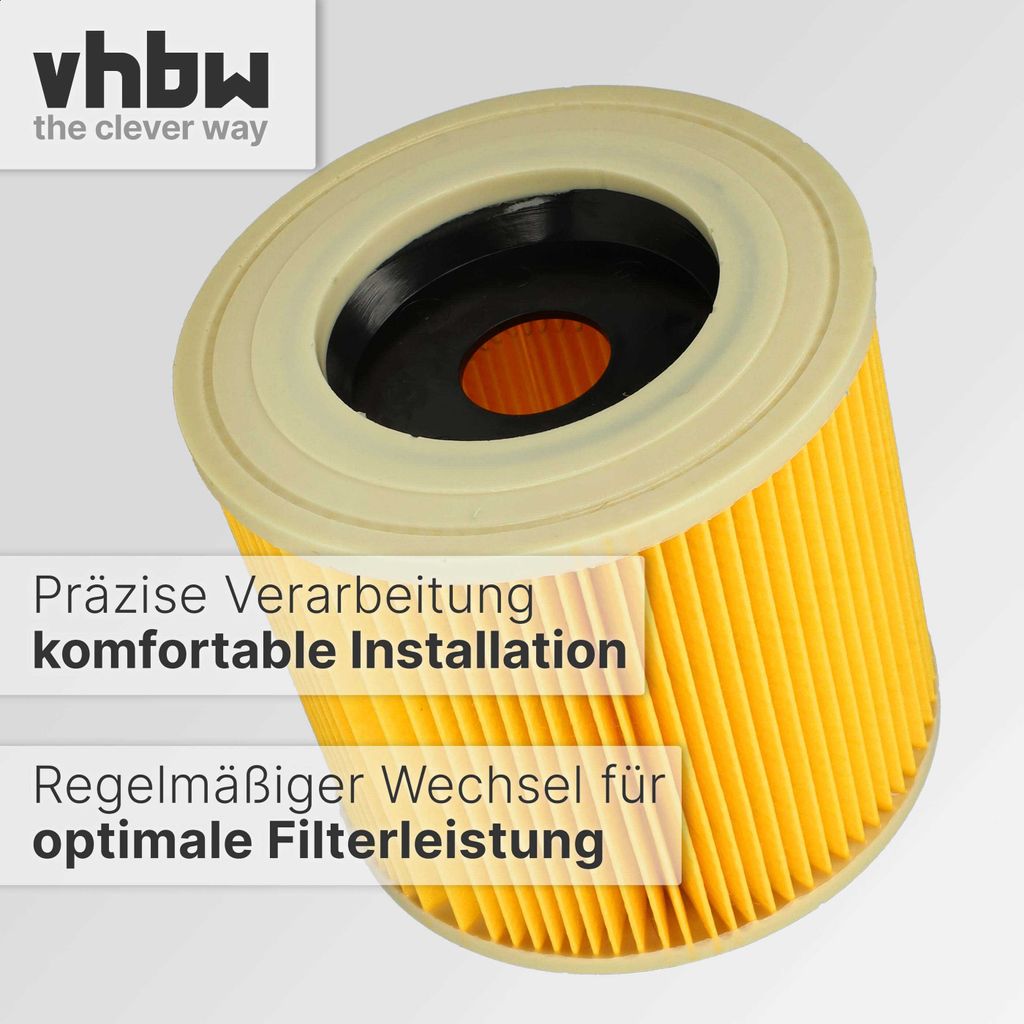 vhbw 3x Faltenfilter kompatibel mit Kärcher | Kaufland.de