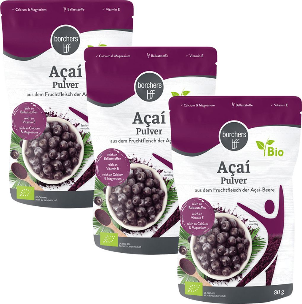 borchers 3x Bio Acai Pulver | Kaufland.de