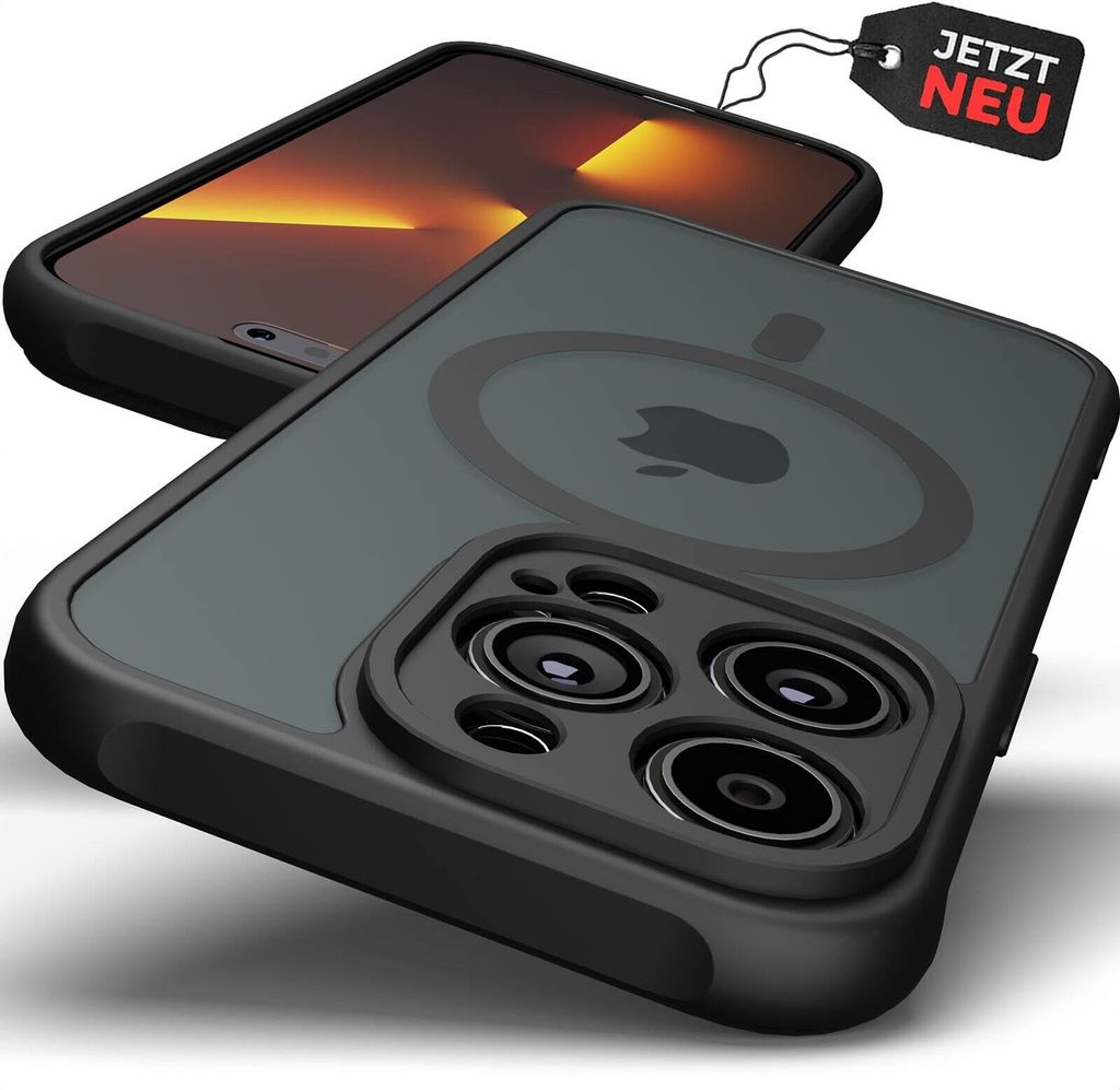 Hülle MagSafe Case Matt Schwarz Magnet Cover | Kaufland.de