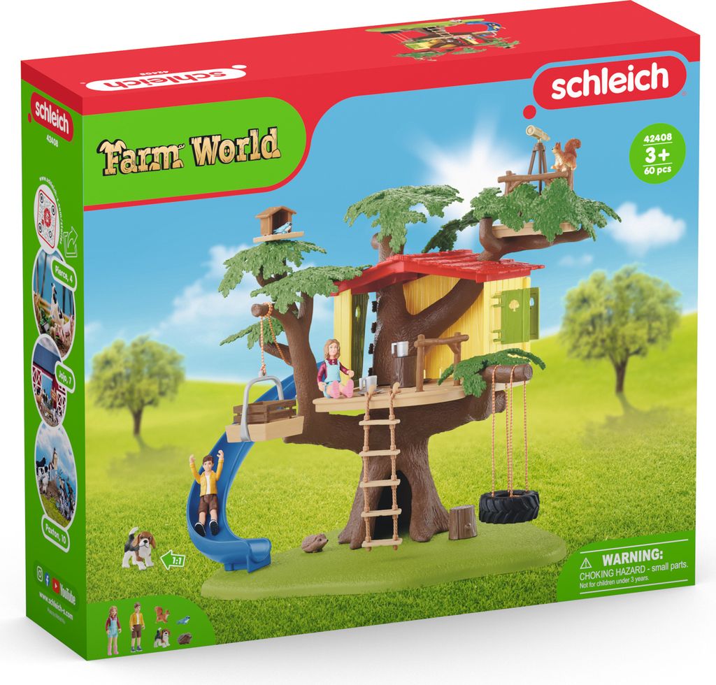 Schleich 42408 Abenteuer Baumhaus mit Zubehör | Kaufland.de