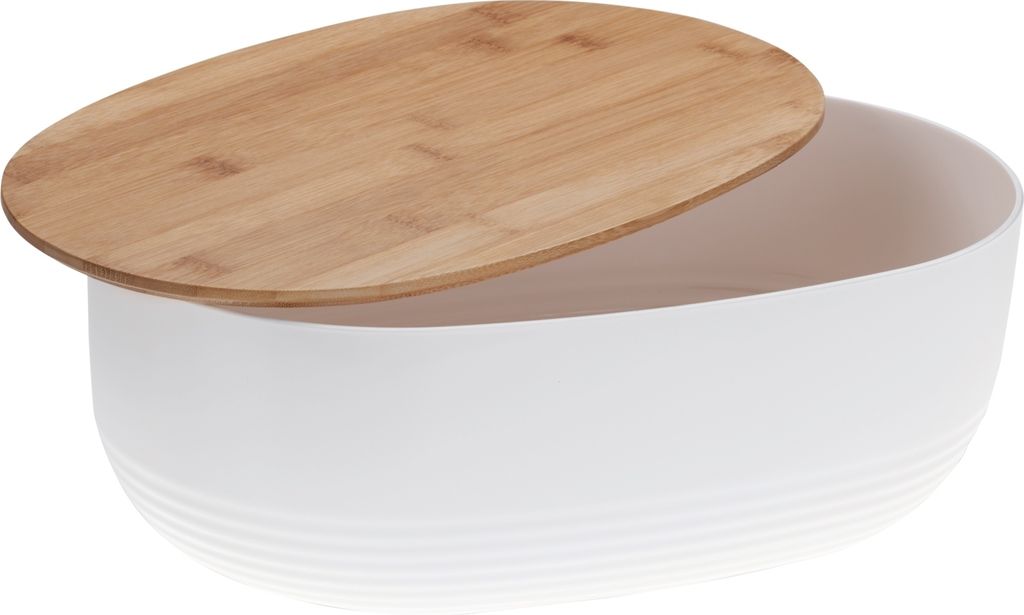 Chlebník NAMUR, plast, bílá, 37,5x23x14cm | Kaufland.cz