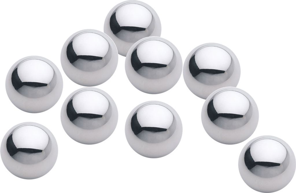 10x Stahlkugeln Eisenkugeln Metallkugeln Ø 2 mm Kugellager