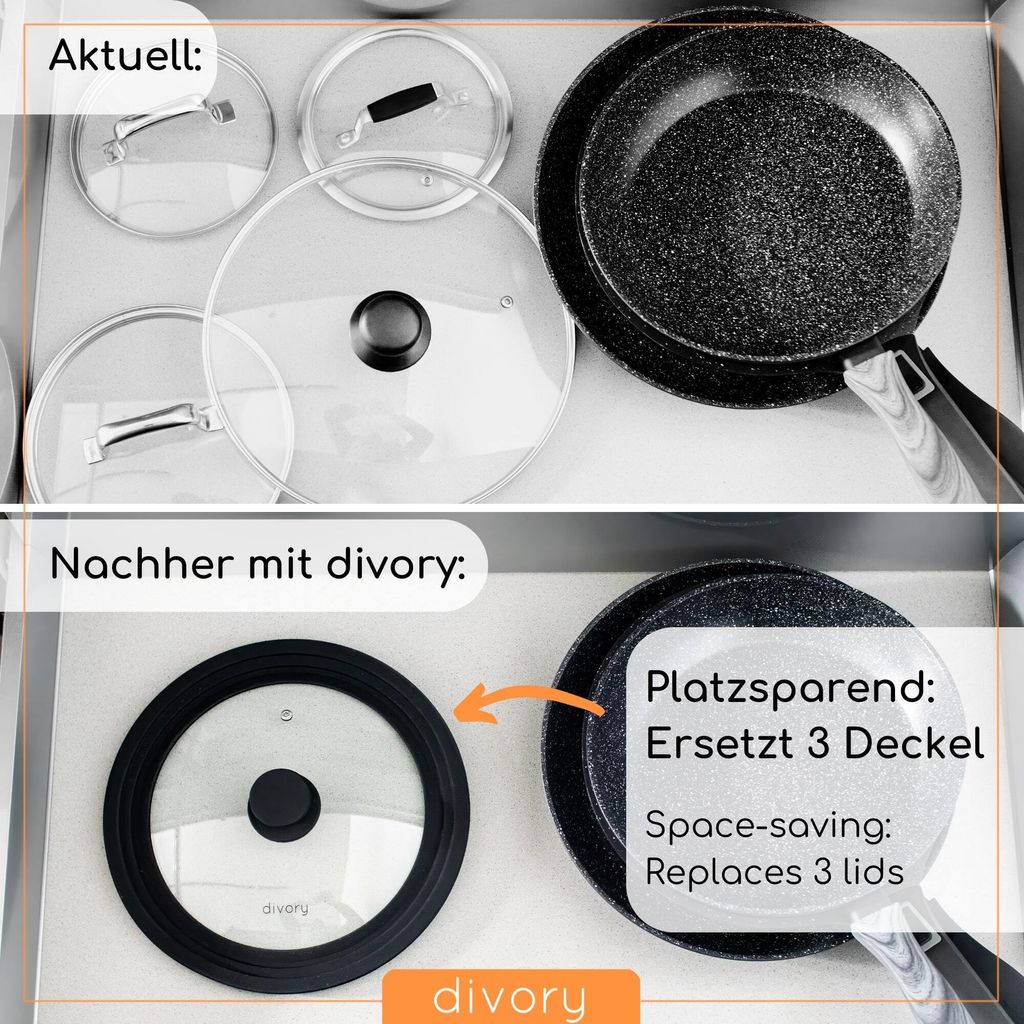 DIVORY Universaldeckel Ø 28, 30 und 32 cm | Kaufland.de