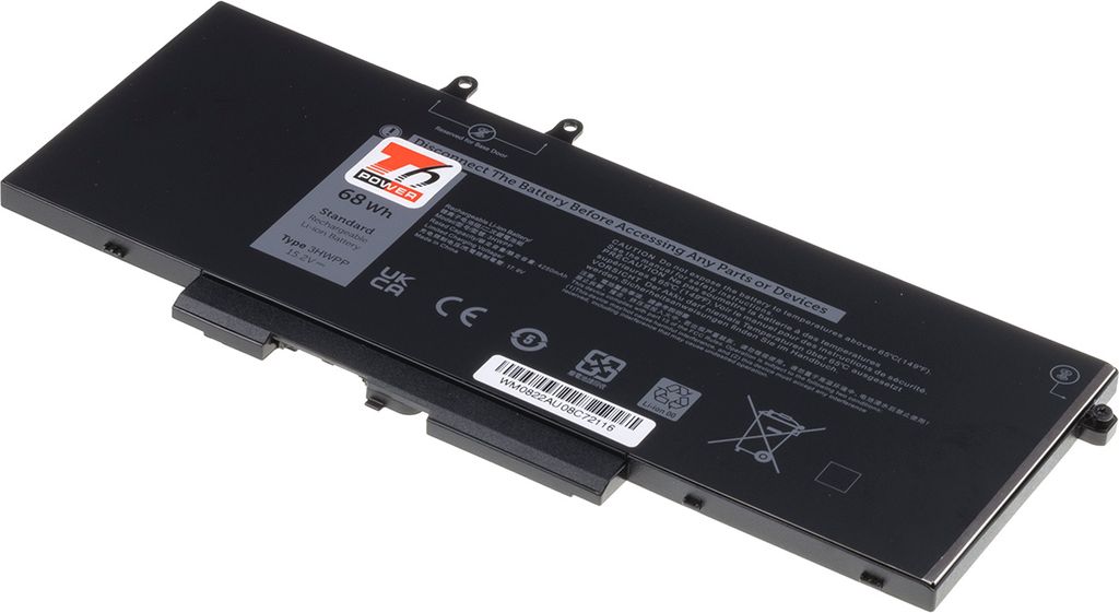 Batéria T6 Power pre notebook Dell 3PCVM, | Kaufland.sk