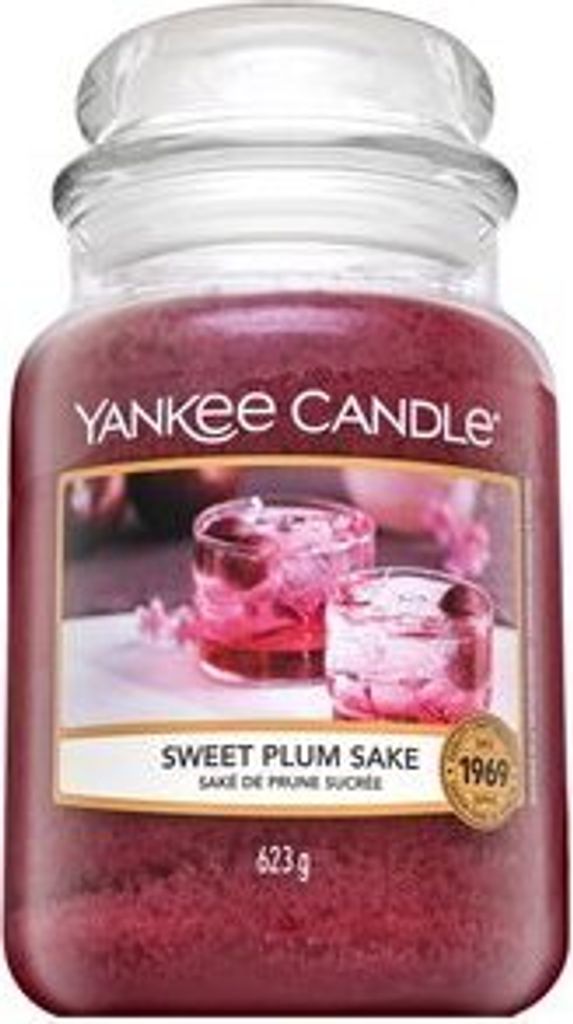 Yankee Candle Sweet Plum Sake vonná svíčka 623 g