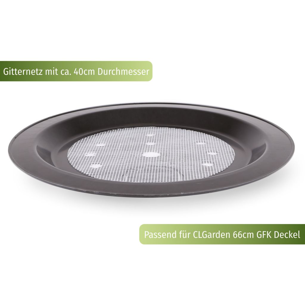 CLGarden Gitternetz rund 40cm für ø 66cm GFK | Kaufland.de