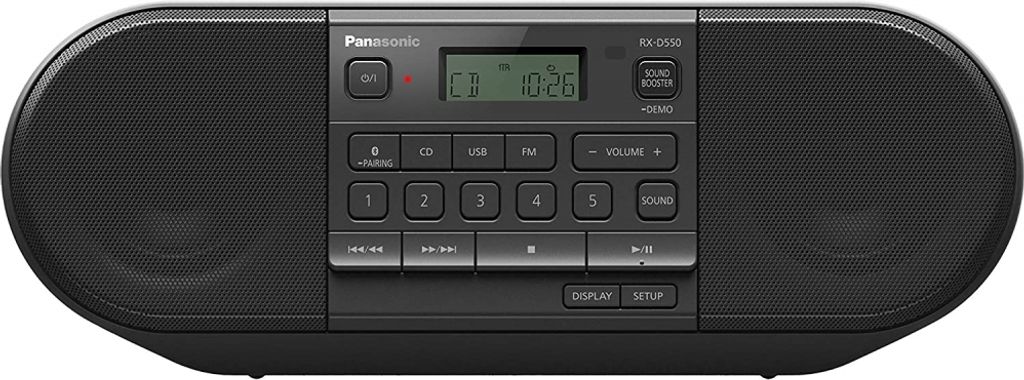 Panasonic RX-D550 čierny CD/rádio systém | Kaufland.sk