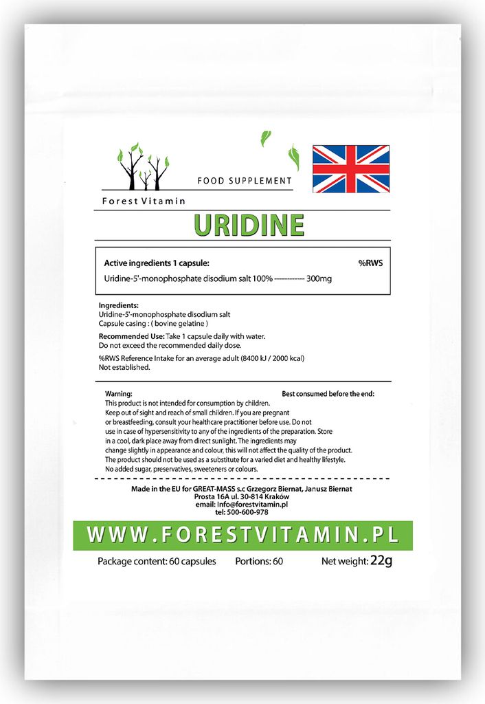 Forest Vitamin Uridin Monophosphat Für | Kaufland.de
