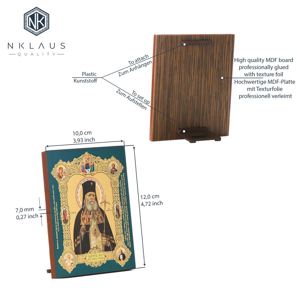 NKlaus Heiliger Lukas von Simferopol Holz | Kaufland.de