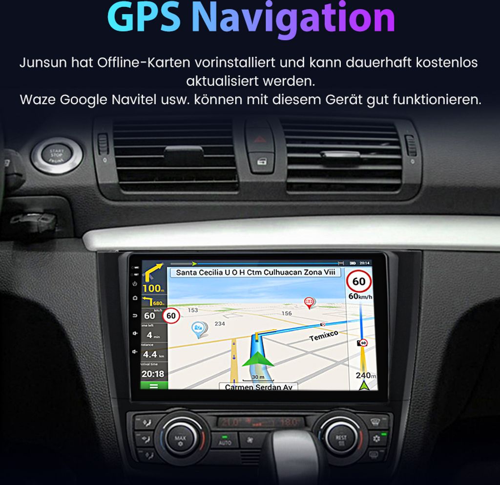 Carplay 9" 2+32G Andriod 12 autorádio pro BMW | Kaufland.cz