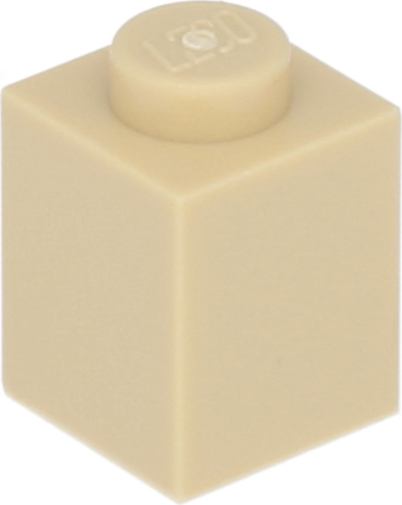LEGO® 1x1 bricks High bricks Svetlá béžová - | Kaufland.sk