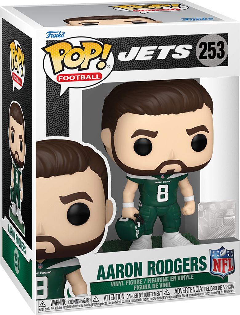 NFL New York Jets - Aaron Rodgers 253 - Funko Pop! Vinyl