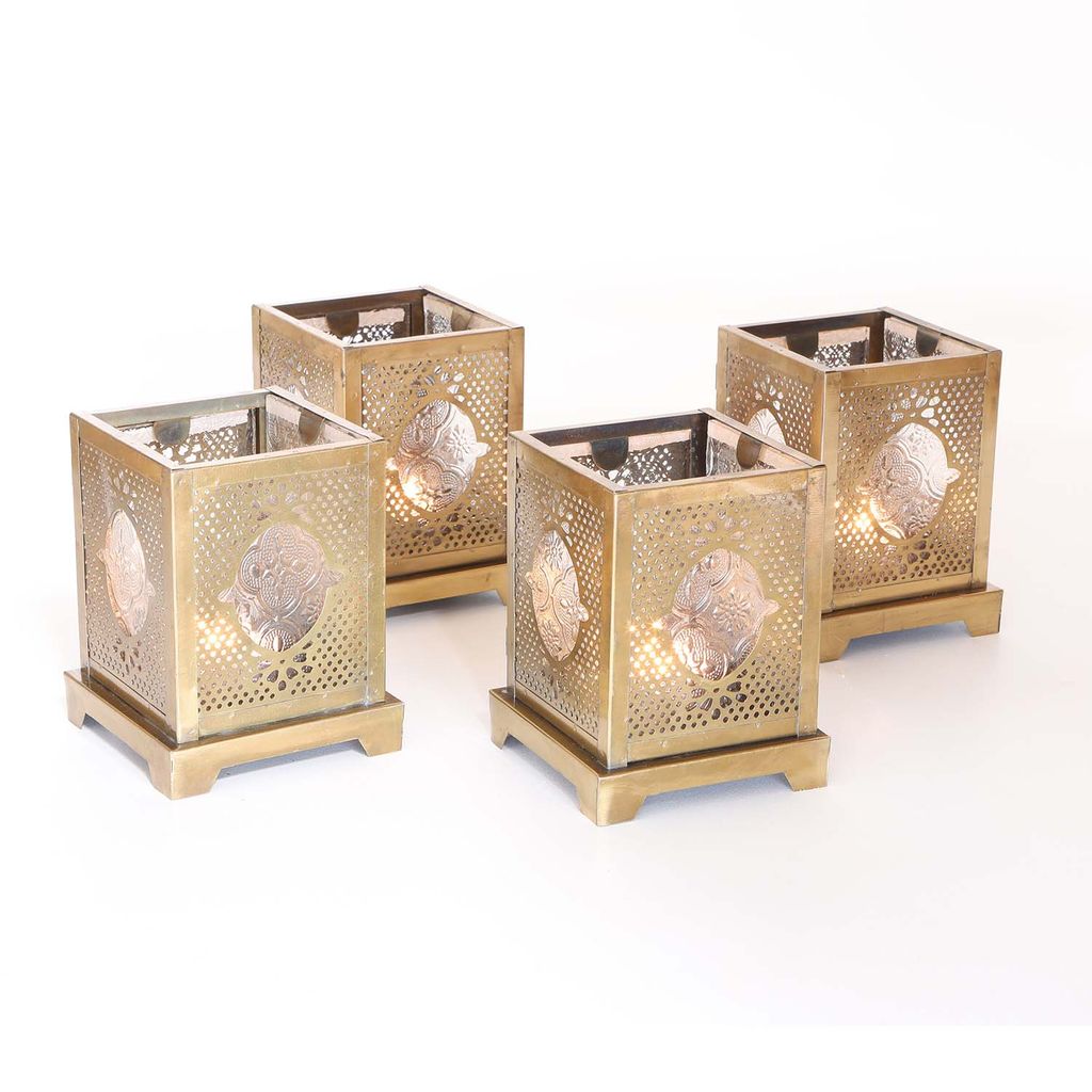 Orientalische Glas-Windlichter Mahir 4er Set | Kaufland.de