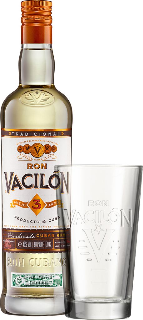 Ron Vacilón Añejo 3 Años mit Glas Rum | Kaufland.de
