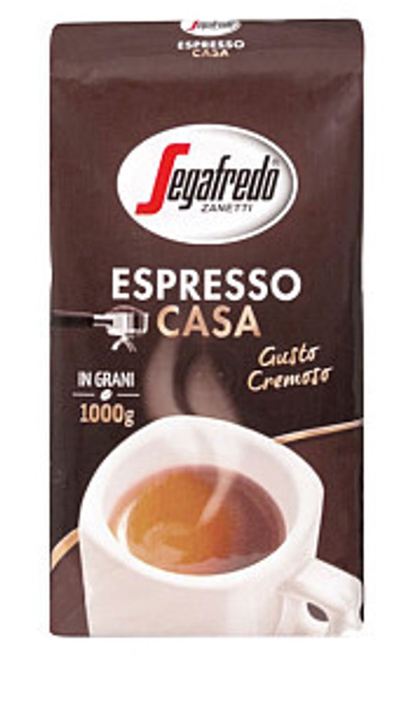 Segafredo Espresso Casa zrnková káva 1 kg | Kaufland.cz