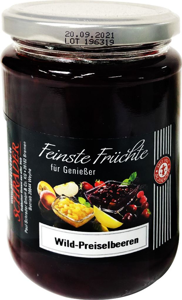 Schrader Wildpreiselbeeren aus Skandinavien | Kaufland.de