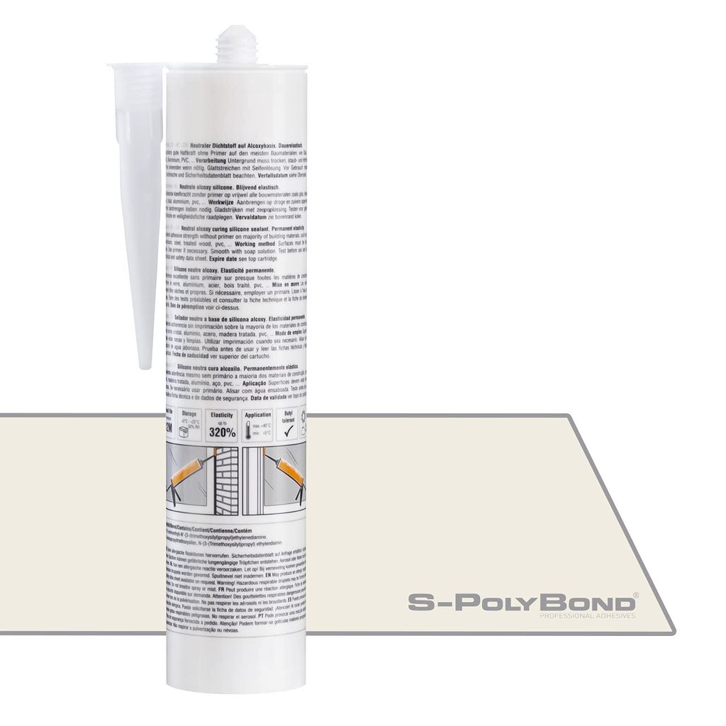 1x Silikon Kartusche, S-Polybond® | Kaufland.de