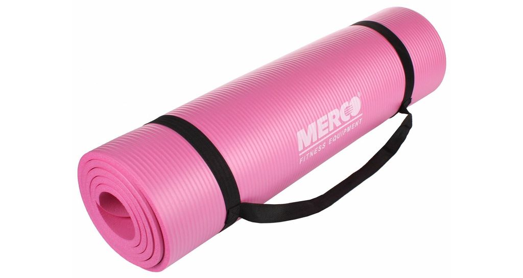 Yoga NBR 10 Mat podložka na cvičenie ružová