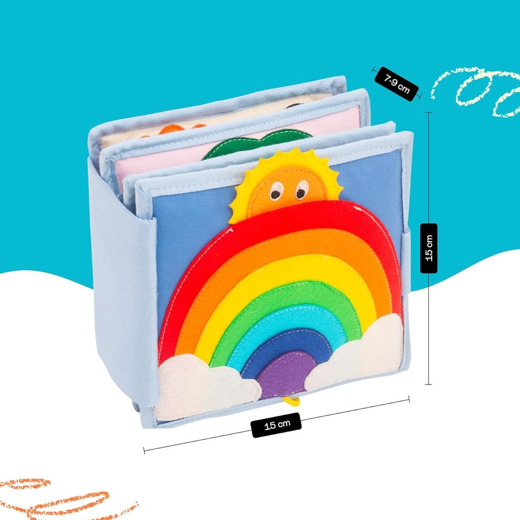 Jolly Designs Premium Mini Quiet Book für | Kaufland.de