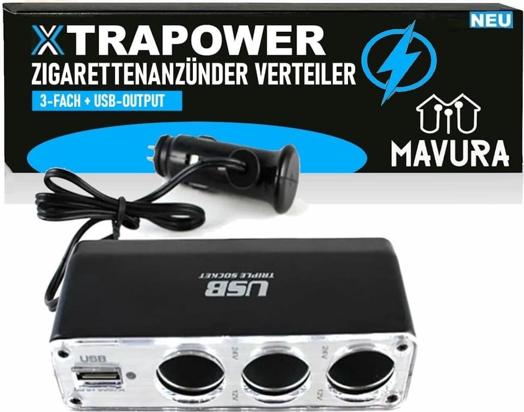 XTRAPOWER rozdeľovač cigaretového zapaľovača | Kaufland.sk