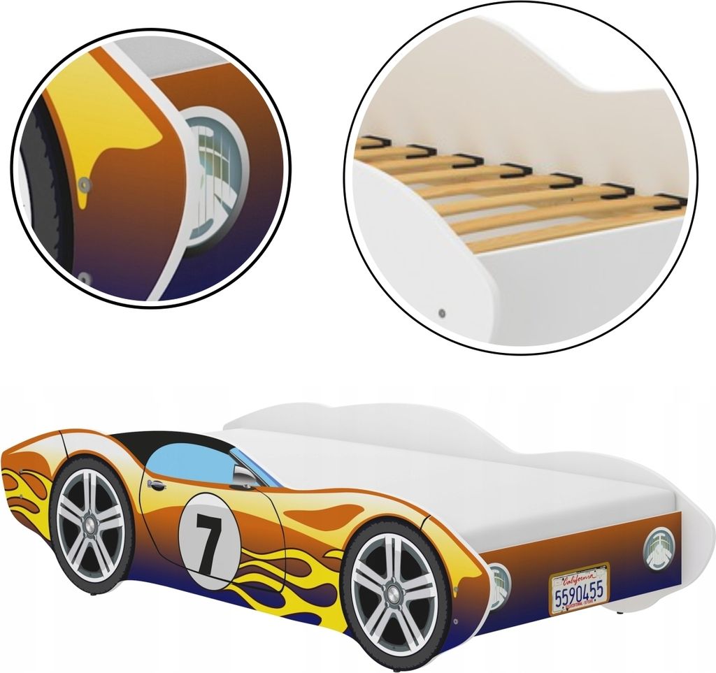 iGLOBAL Kinderbett Autobett Cars Bett | Kaufland.de