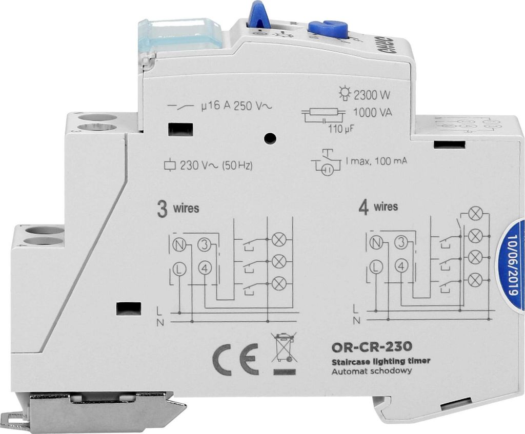 Relé ovládání schodišťového osvětlení ORNO | Kaufland.cz