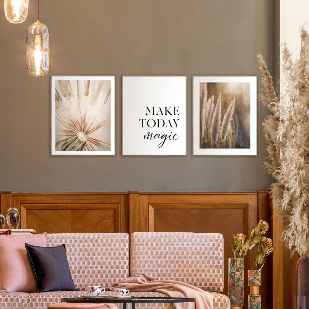 Bilder Set Slim Frame Positivität Botanisch - | Kaufland.de