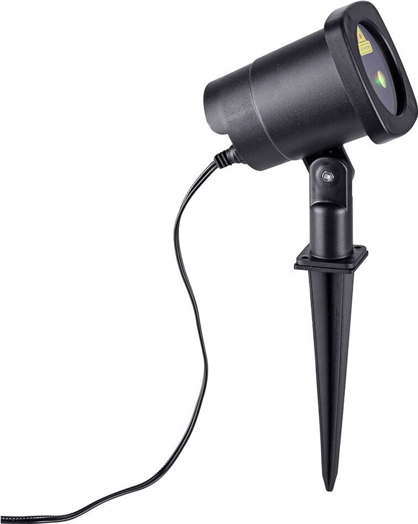 LED Außen Steckleuchte, Laser, rot-grün | Kaufland.de