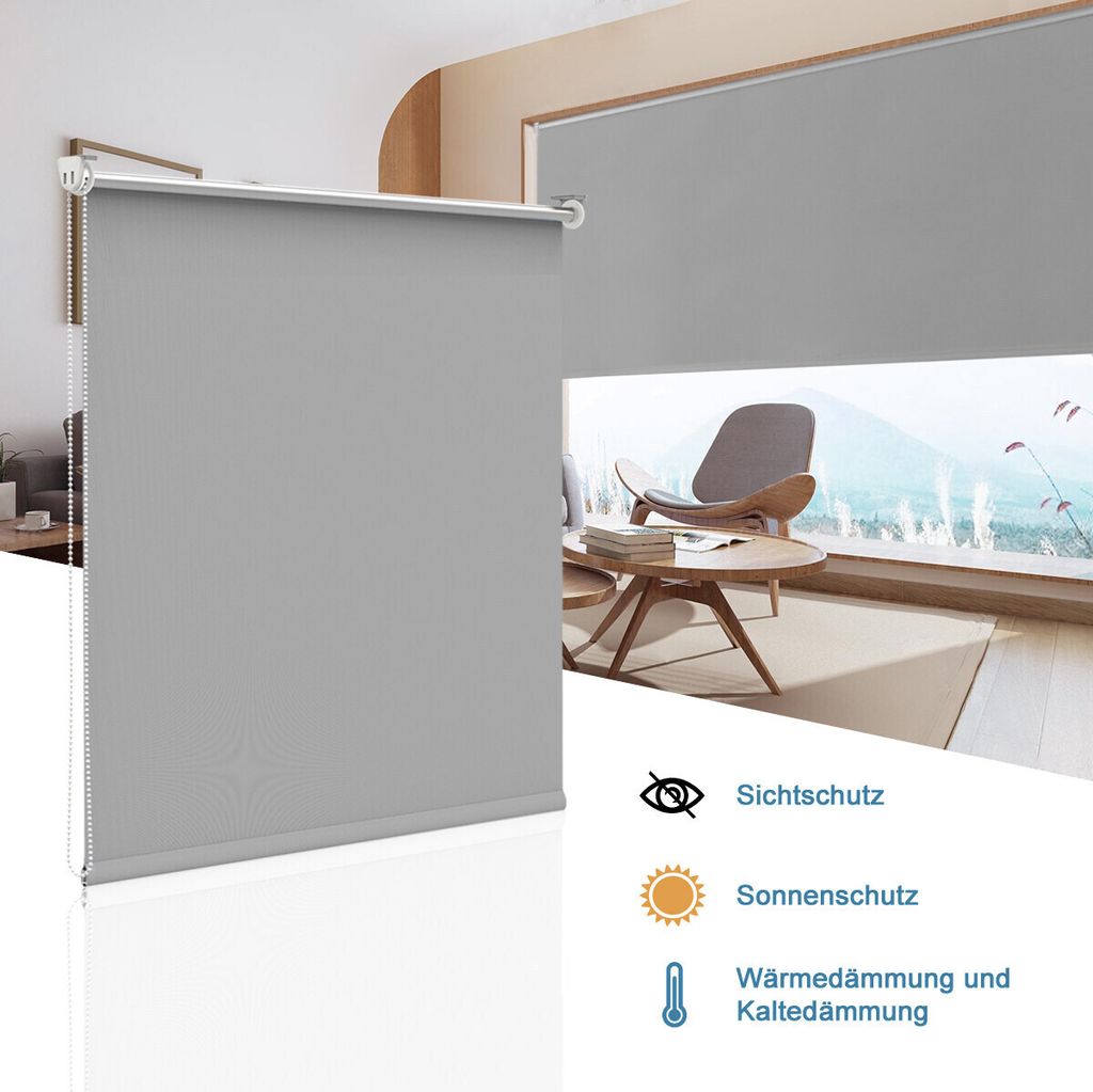Allesin Verdunklungsrollo ohne Bohren & mit | Kaufland.de