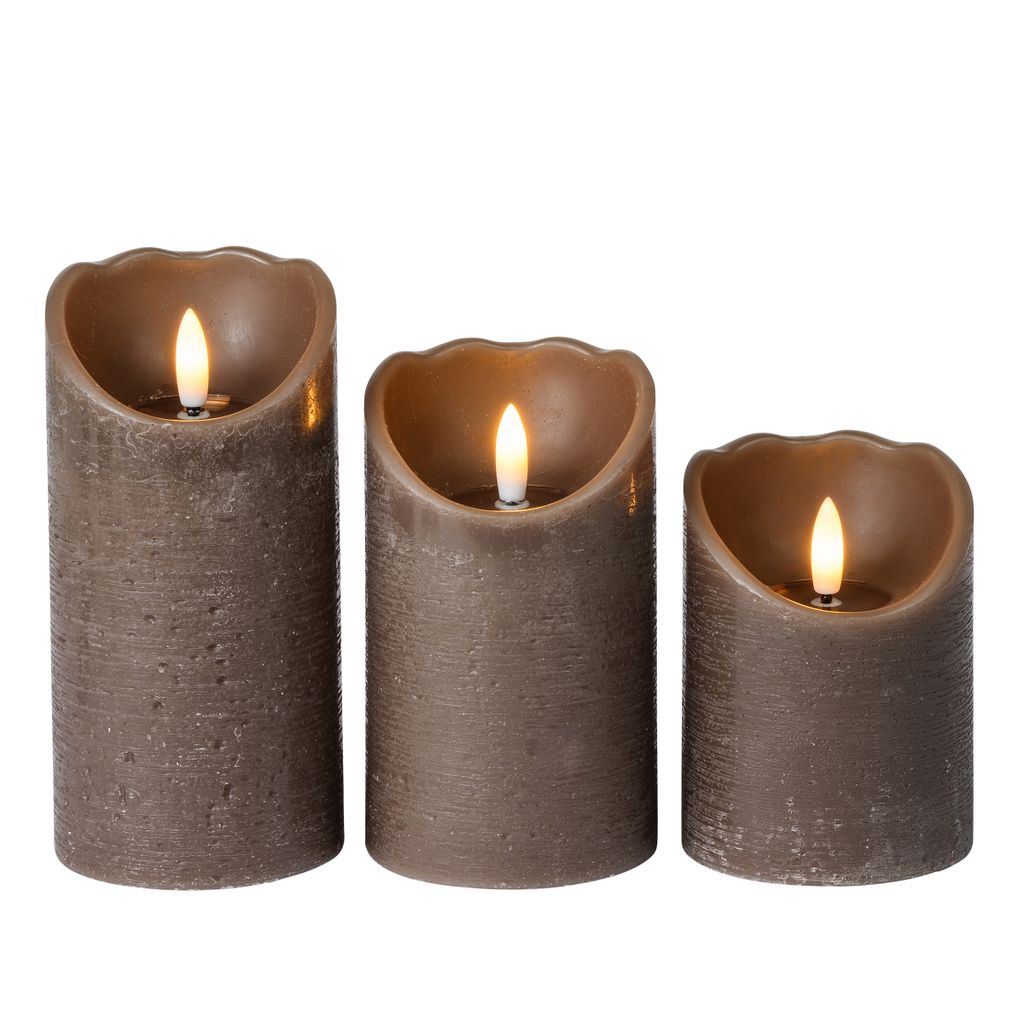 Meisterhome® 3er-Set Flammenlose LED Kerzen | Kaufland.de