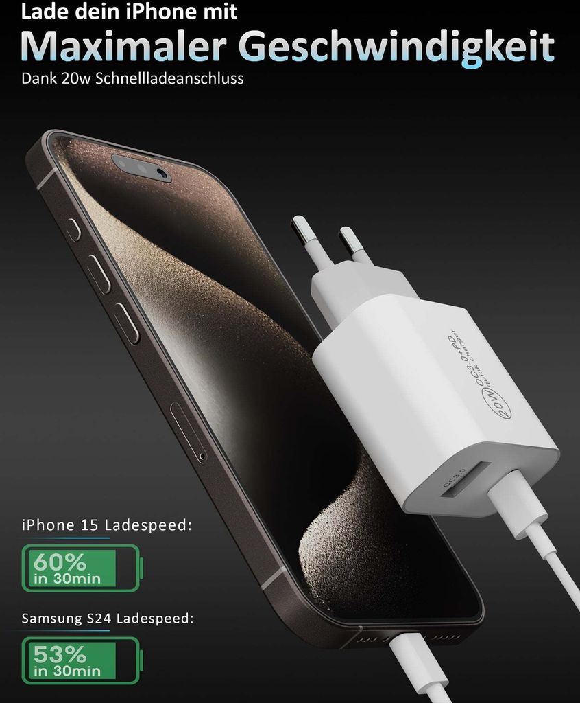 20w USB-C Ladegerät, iPhone Netzteil Stecker | Kaufland.de