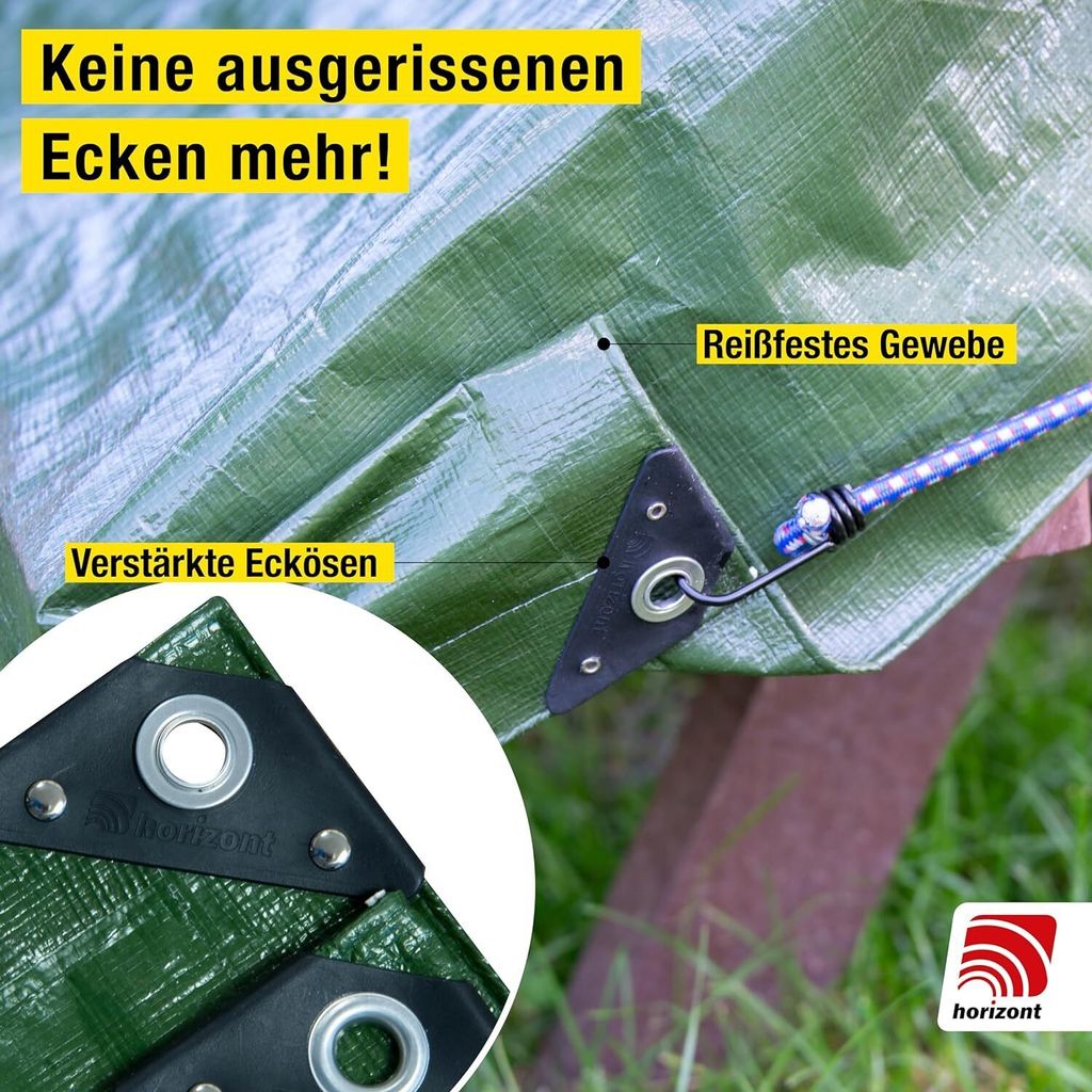 Abdeckplane grün 260g/m², Plane 6x8m mit | Kaufland.de