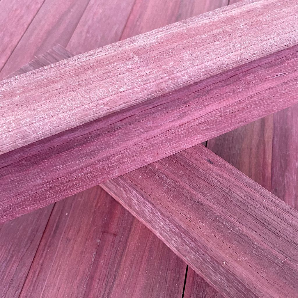 Purple Heart Amaranth Kantel 40 x 40 x 200 mm | Kaufland.de