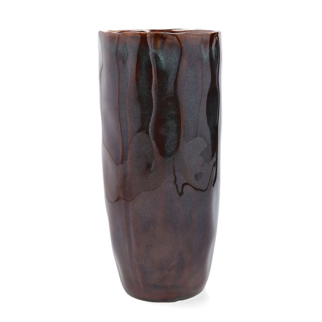 Vase RONA Keramik braun 10x10x24 cm HOMLA | Kaufland.de