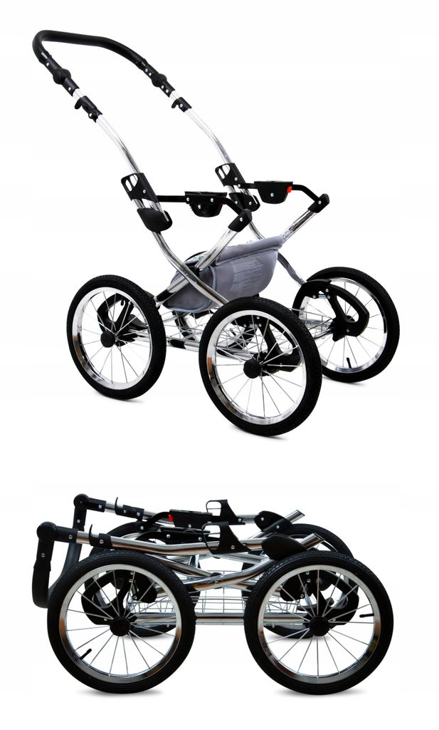 Kočárek 2v1 Margaret Exclusive White Dots | Kaufland.cz