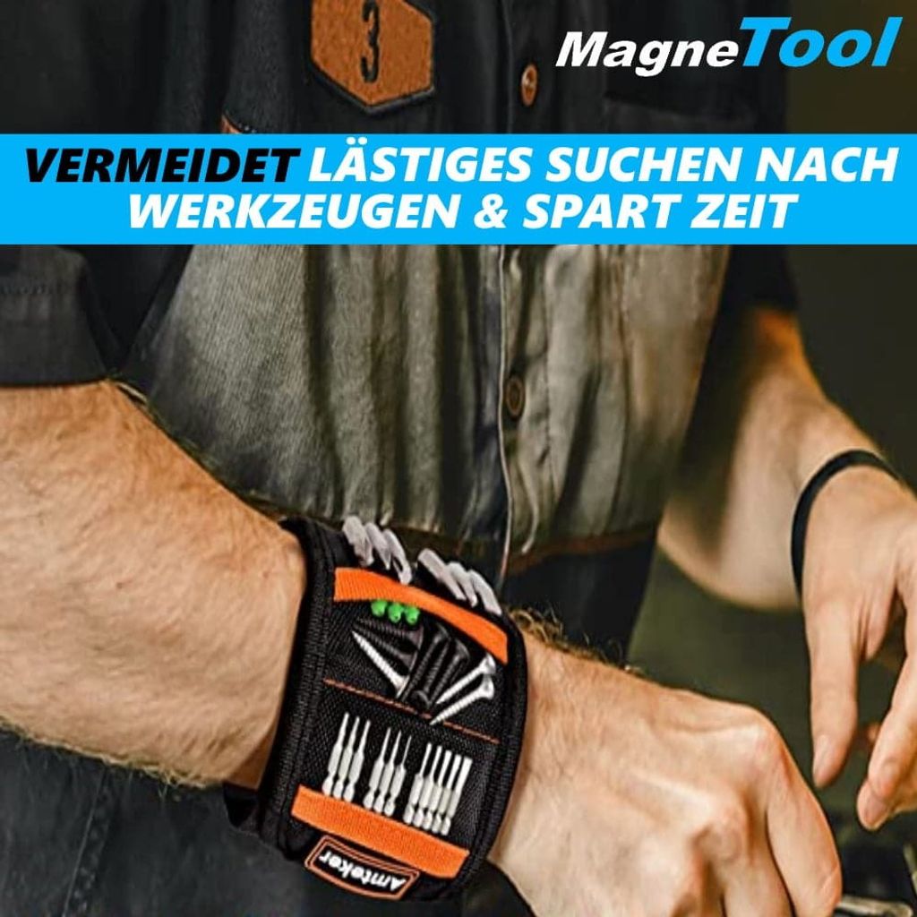MagneTool Werkzeug Armband Magnetisches | Kaufland.de